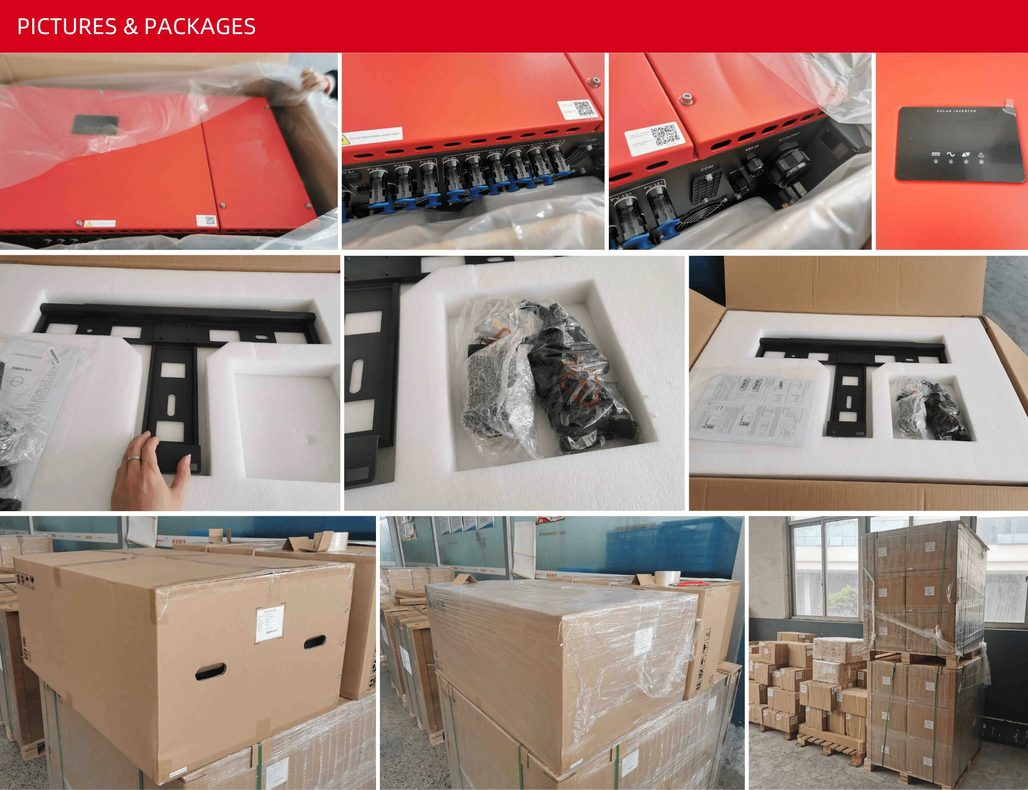 Onesto Solar Inverter on Grid 3 Phase Inverter 50kw 60kw with Quad ...