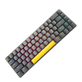 Standard Ergonomics Black 67 Keys Gaming Mechanical Keyboard Plug And ...