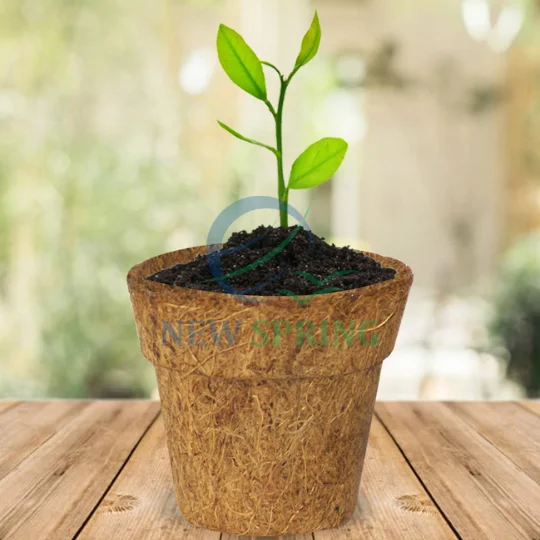100% Eco-friendly Coconut Fiber Pot/ Biodegradable Pot For Plant ...