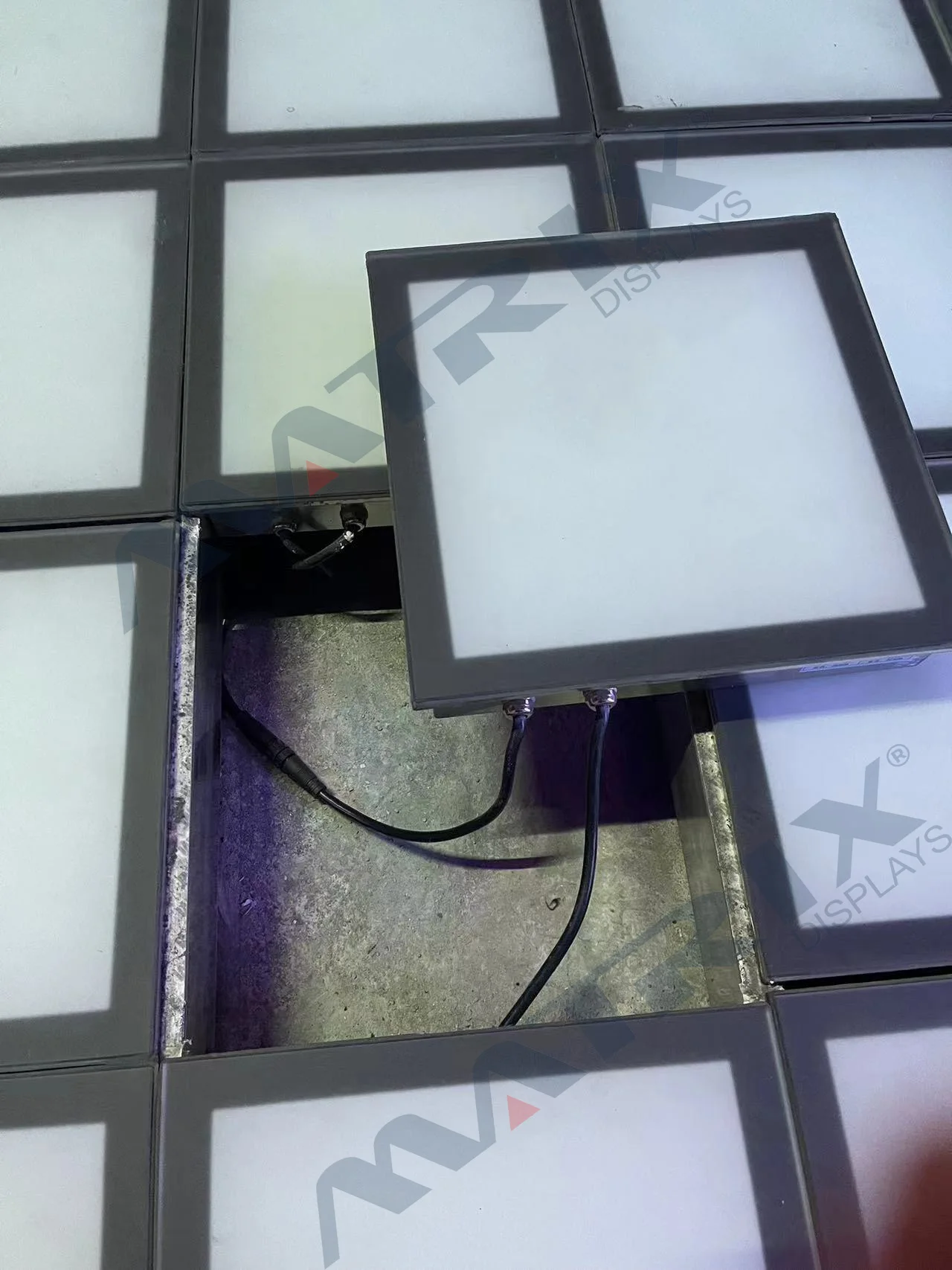 Activate the Floor - Lava Game LED Floor by MATRIX DISPLAYS