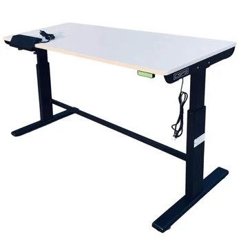 Adjustable Desk Standing Desk Metal Garage Workshop Table Workstation ...