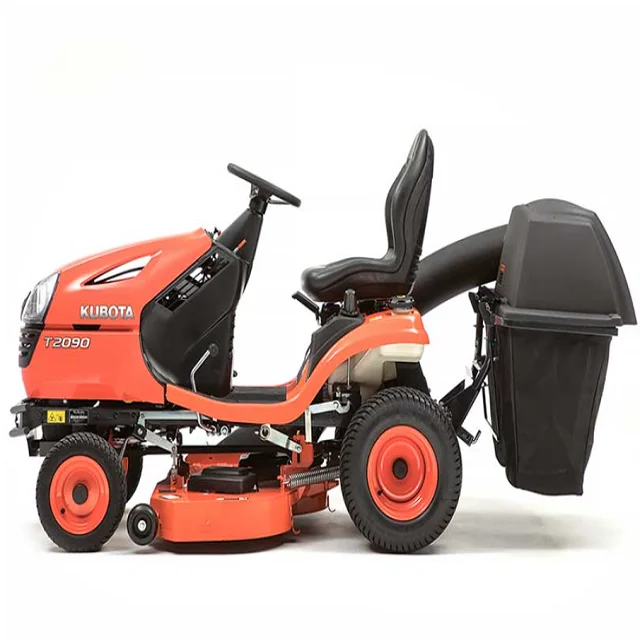 Kubota 4x4 Tractor Garden Lawn Tractor Mower With Grass Catcher ...