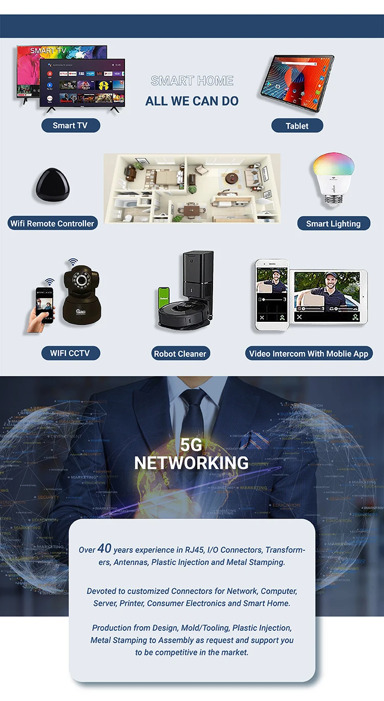 1x1 Rj45 Female Ethernet Socket Connector Tab Down Shielded 8p8c Cat5 ...