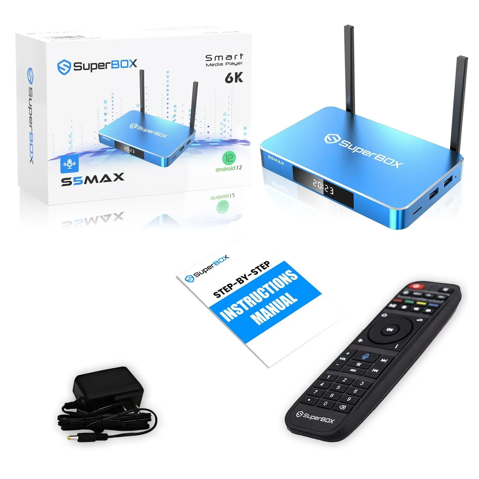 Brand New Latest Super Box S5 Max Ready To Ship - Buy Super Box S5 Max ...