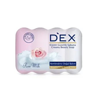 Dex Rose Milk Ecopack 4x70 Gr Soap - Moisturizing Care With Milk ...