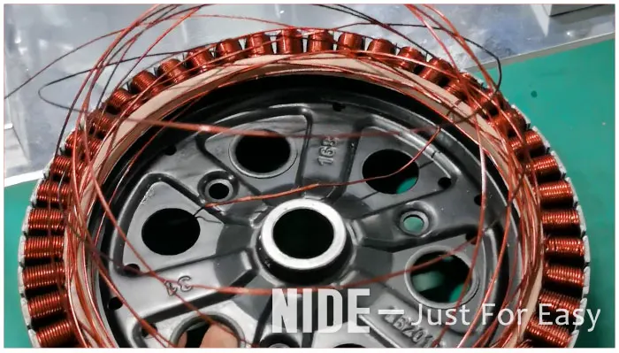 Automatic BLDC Motor Wheel Hub Motor Winding Machine for Electric Motorcycle