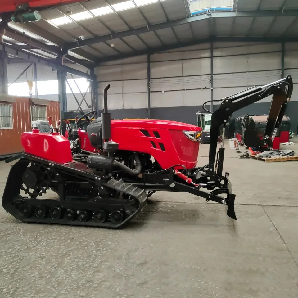Mini Crawler Tractor Mini Crawler Cultivator For Farm And Garden - Buy ...
