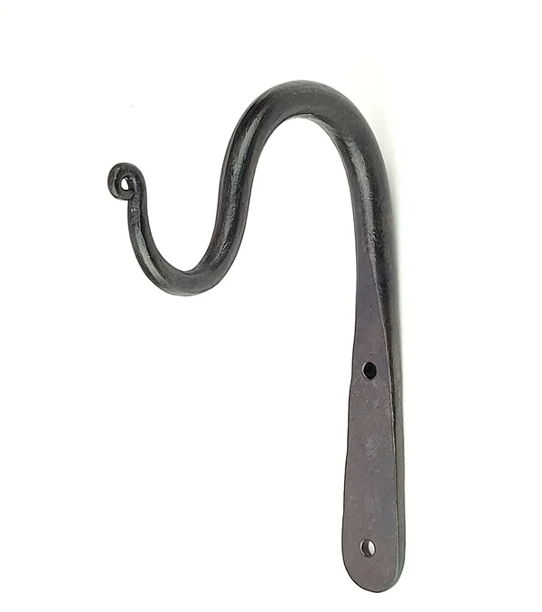 OMG Industries wrought iron hand forge curtain rod holder heavy duty ...