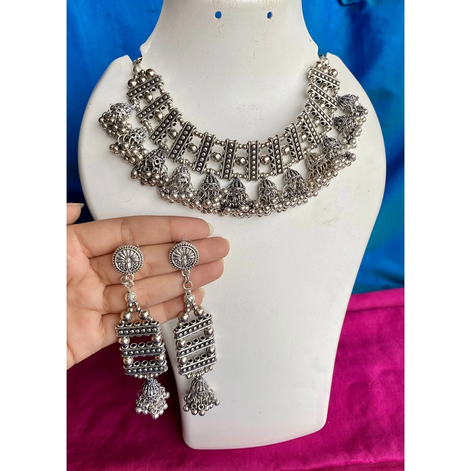 Jewellery Set Best Quality Diamond Stone Work Indian Uae Dubai ...