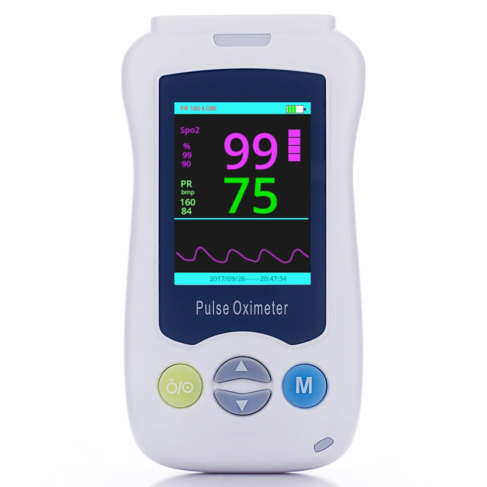 Hospital Handheld Pulse Oximeter Machine Electrocardiogram Sin-spo03 ...