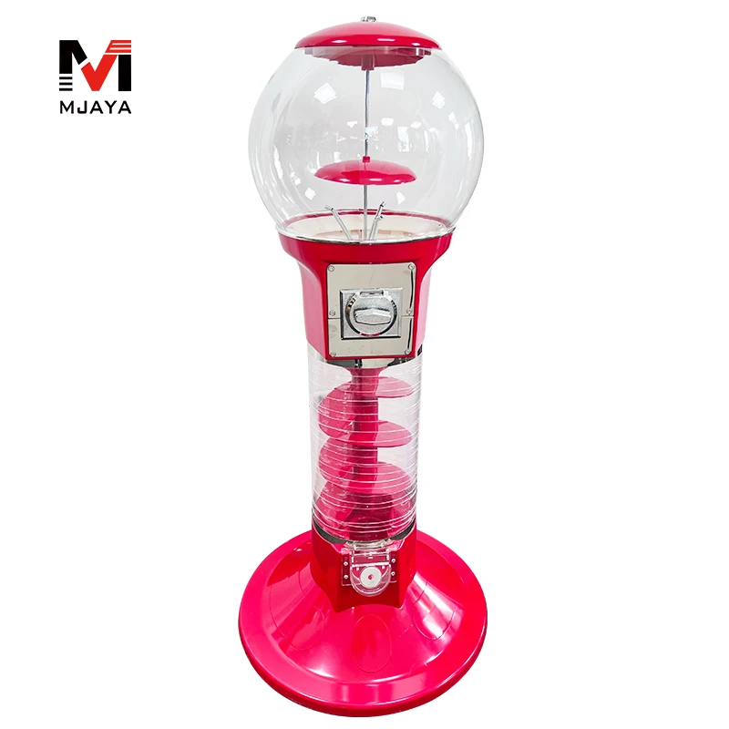 Toy Coin Operated Vending Machine Bouncing Ball Toy Capsule Gumball ...