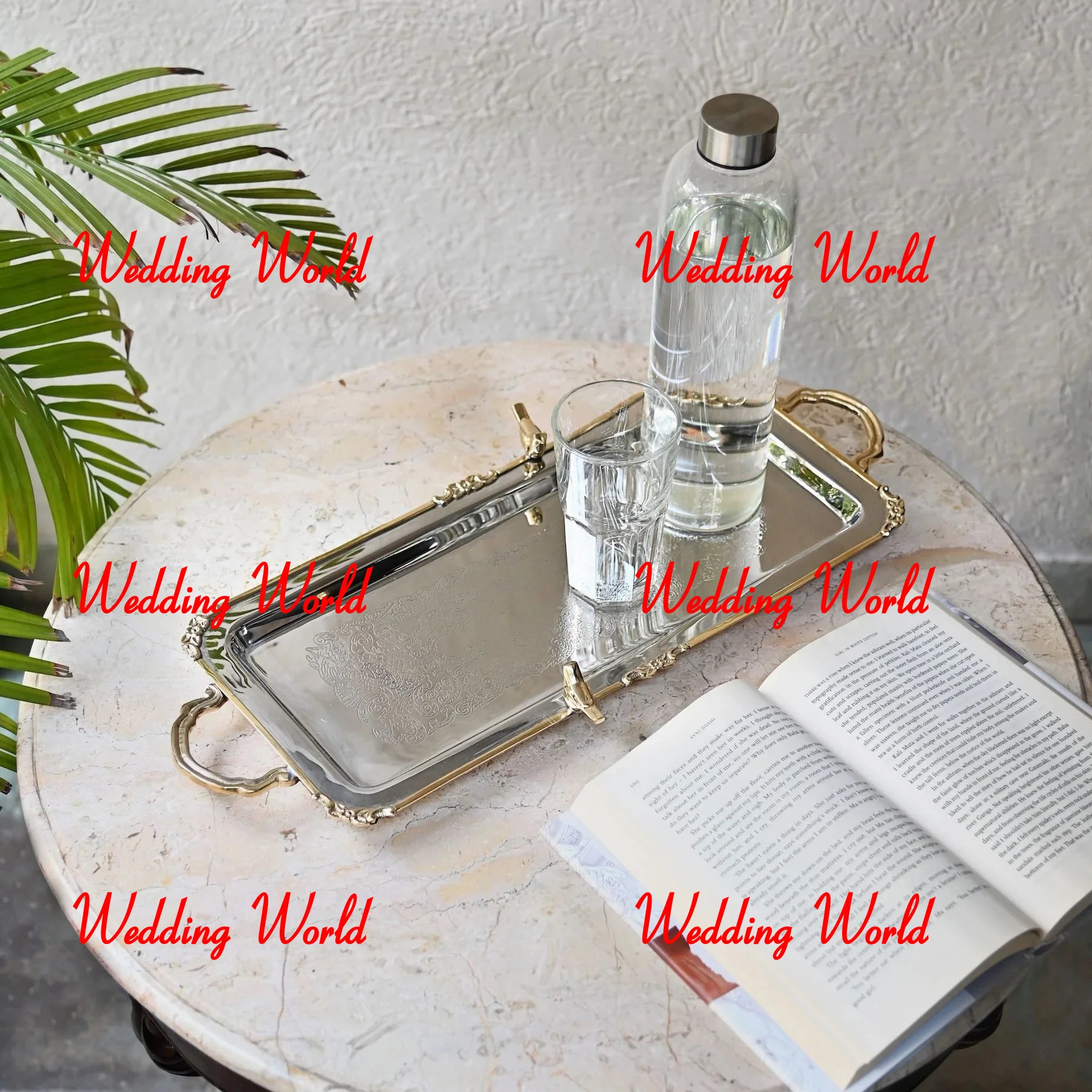 Luxury Metal Serving Tray Premium Quality Handmade Platter Customized ...