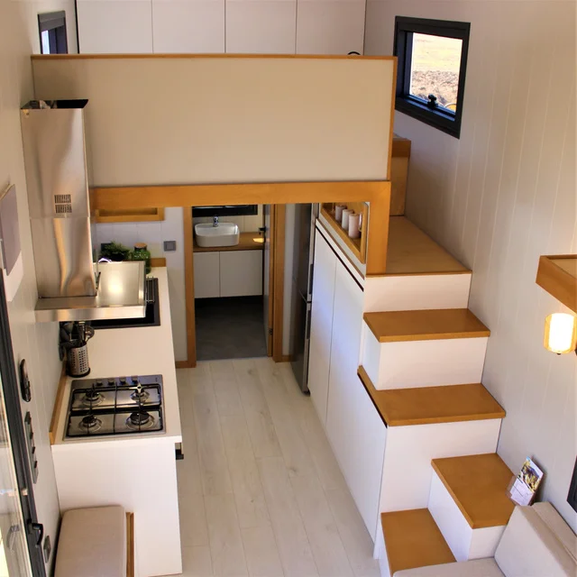 2+1 Family Tiny House 255cm X 720cm X H:400cm Premium Quality Prefab ...