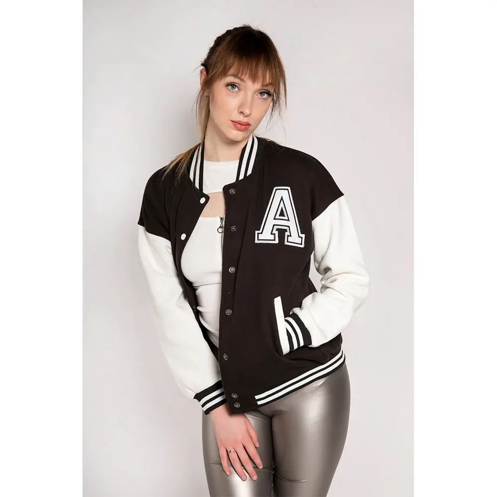 Trendy Baseball Jacket For Women Letters Woman Jacket Coat Casual ...