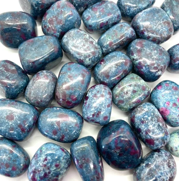 Wholesale Ruby Kyanite Tumbled Stones Polished Ruby Kyanite Crystal Tumble Stones Top Quality ...