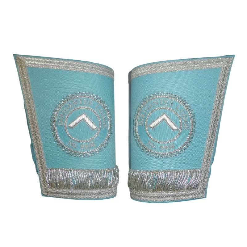 OEM Custom Made Masonic Gauntlets Cuffs New Design with Lace Decoration ...