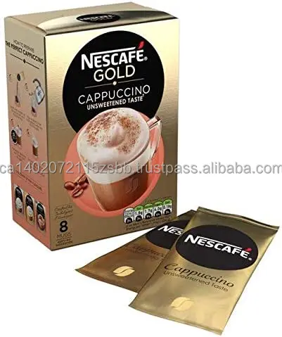 Nescafe Gold Cappuccino Instant Coffee Cappuccino Satchets Cappuccino ...