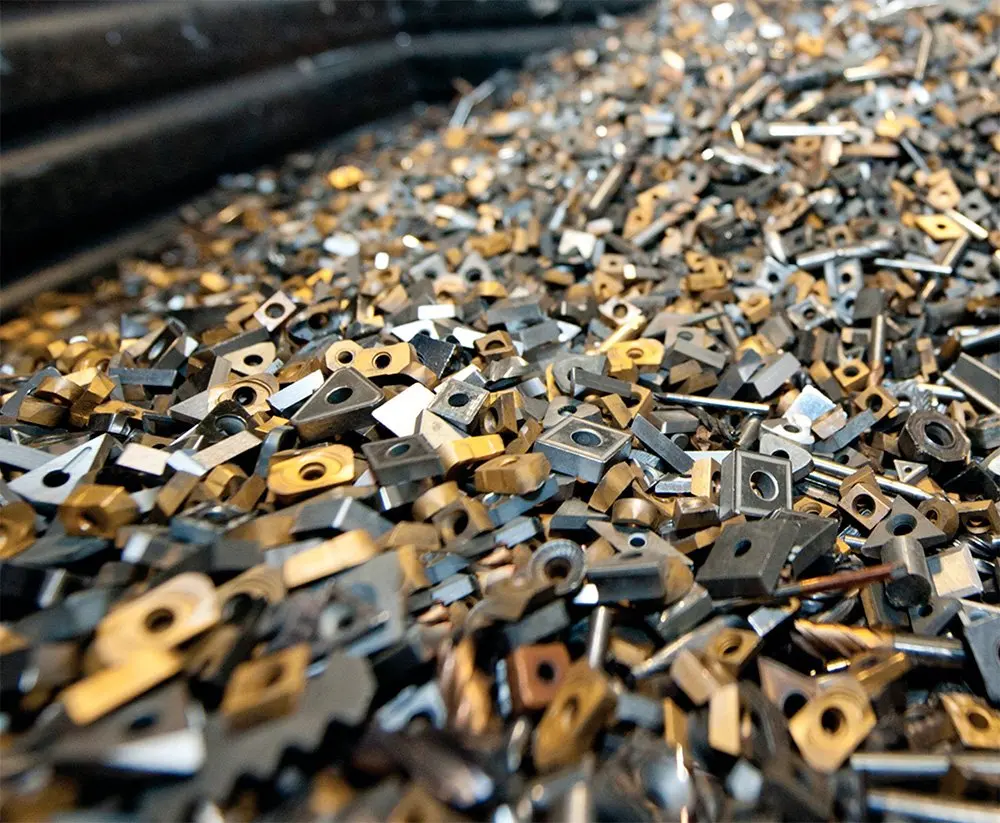 INSERTS SCRAP für SAE TUNGSTEN CARBIDE Material Eisen Typ Form Grad ...