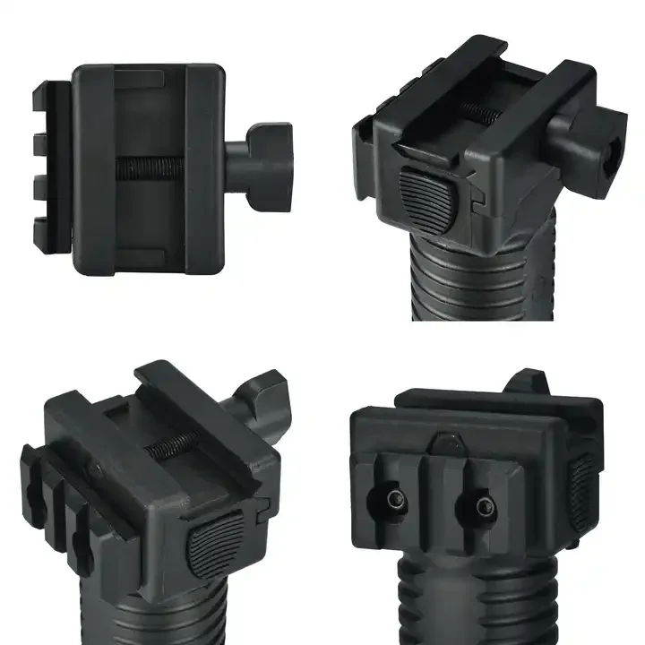 Tactical Accessory Ris Foldable Vertical Handle Nylon Bracket With Side ...