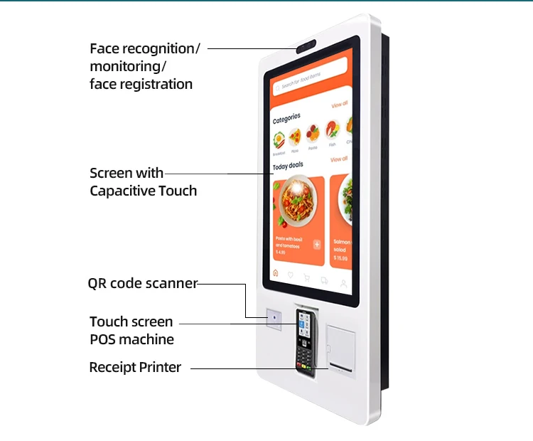 Automated Order Machines Payment Kiosks Hotel Self Check In Kiosco ...