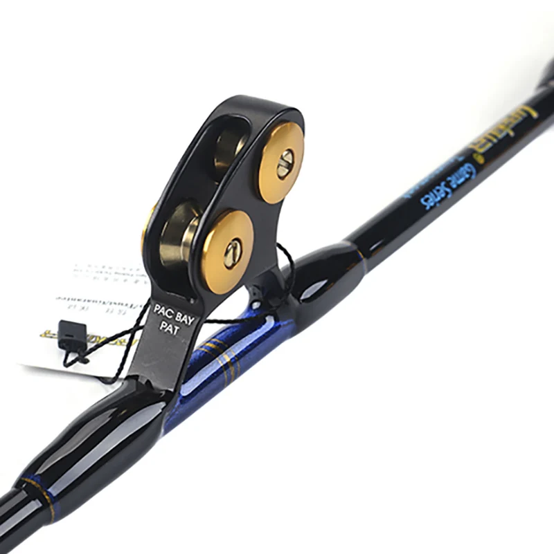 New Alu Bent Butt Roller Guide Fishing Pole Boat Rod Straight Butt ...
