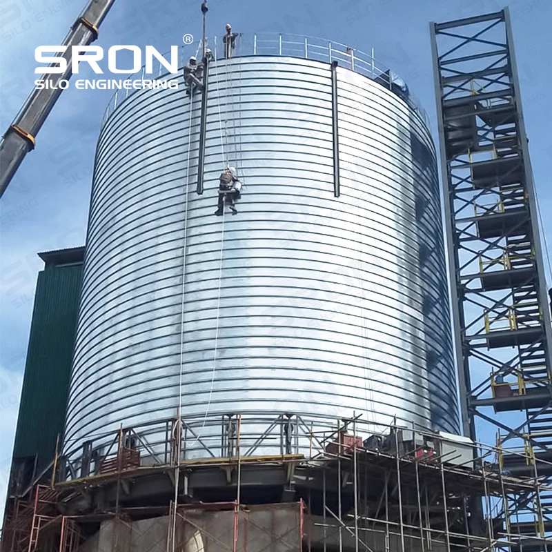 1500 Tons Cement Silo for Fly Ash Storage with Customized Design and ...