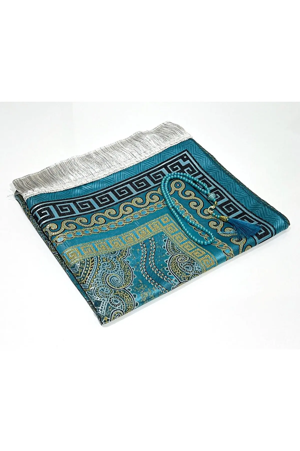 Prayer Mat Pear Rosary Special Tube Gift Set Muslim Accessories Islamic ...