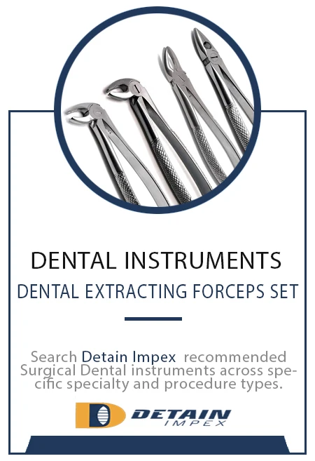 Teeth Care Stainless Steel Dental Elevator Set - High Quality