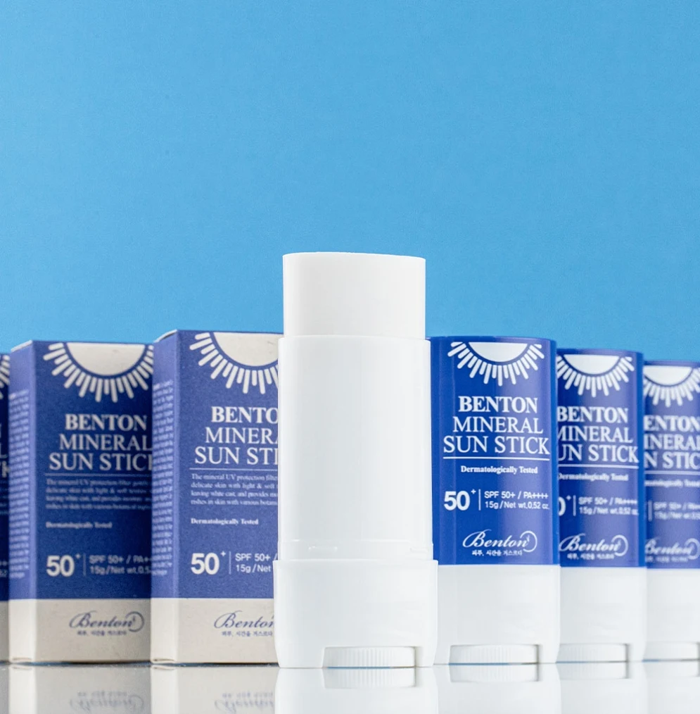 Benton Mineral Sun Stick Spf50+/pa++++ Korean Vegan Sunscreen Stick For ...