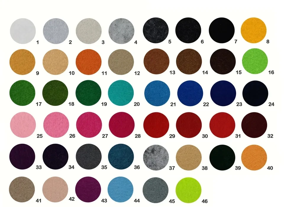 Fabric Felt Sheetsnon Woven Felt Fabricwool Felt Fabric Supplier - Buy ...