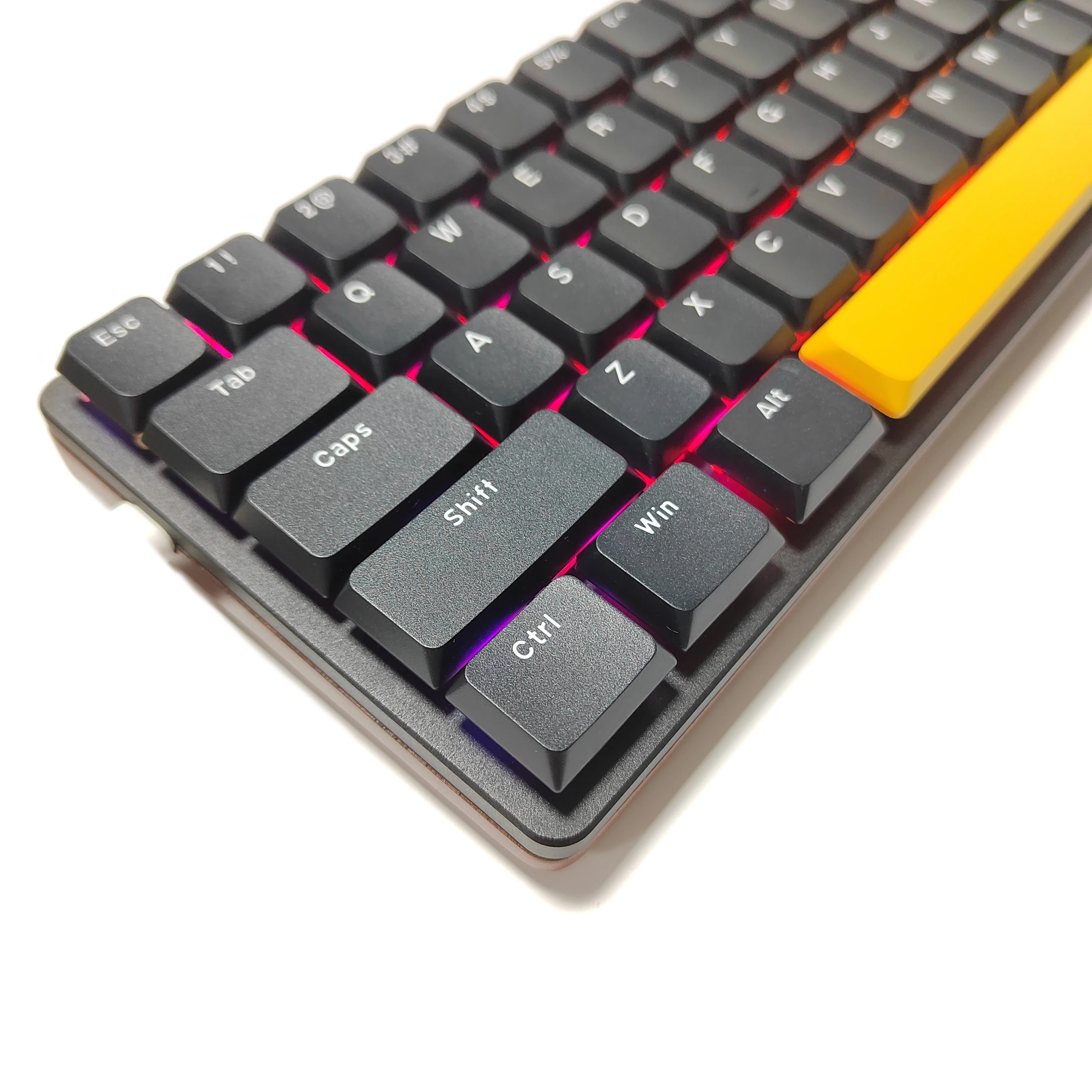 Standard Ergonomics Black 67 Keys Gaming Mechanical Keyboard Plug and ...