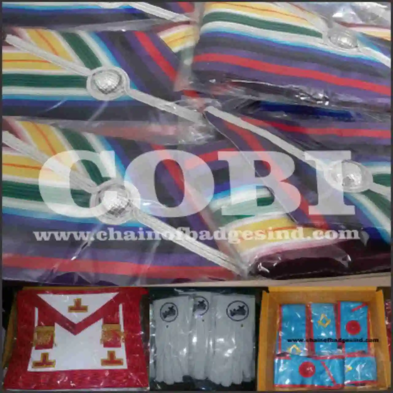 2023 Masonic Regalia Made Of Moire Ribbon Hand Made/machine Made ...