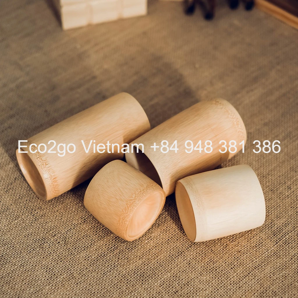 Reusable 20 Oz Glass Cup With Bamboo Lid And Straw Tumbler/ Bamboo Cups ...