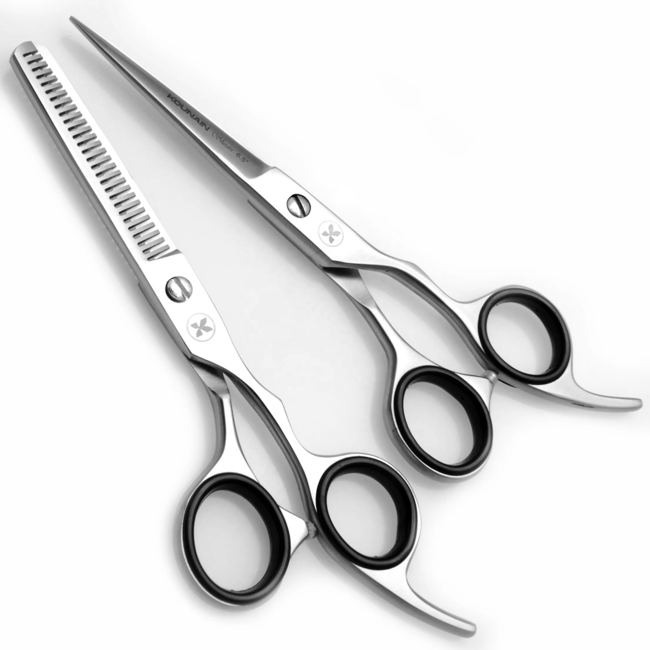 KOUNAIN 6.5 Inch Hair Scissors Set Razor Sharp Japanese SS 440C ...