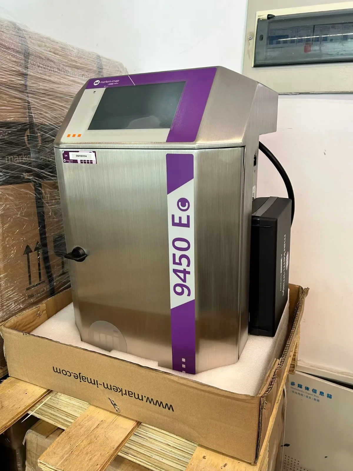 Markem Imaje 9450E Refurbished Inkjet Printer for Industrial Printing