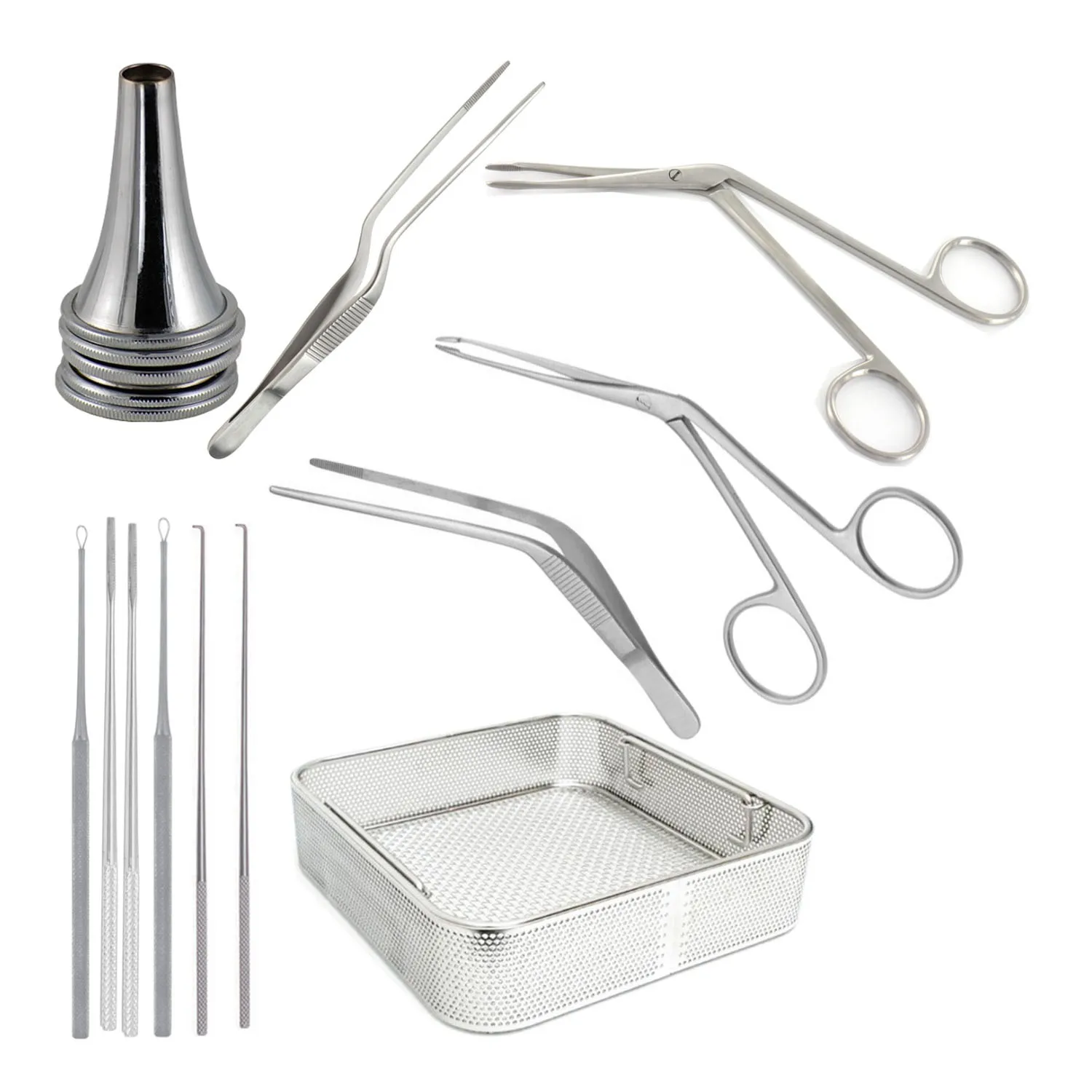 Ear Foreign Body Removal Set Of 12 Pcs To Remove Foreign Bodies From ...