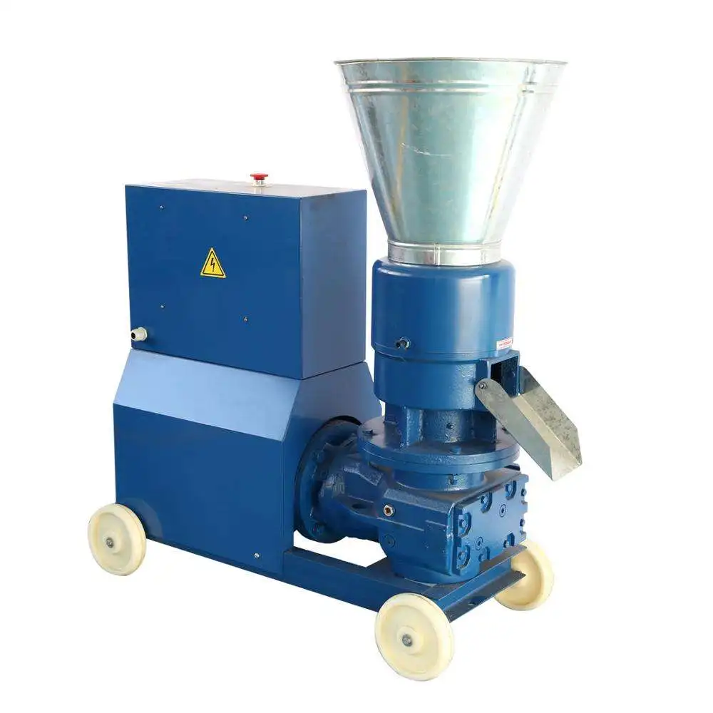 Biomass Granulator Pellet Making Machine Corn Straw Pelleting Breeding ...