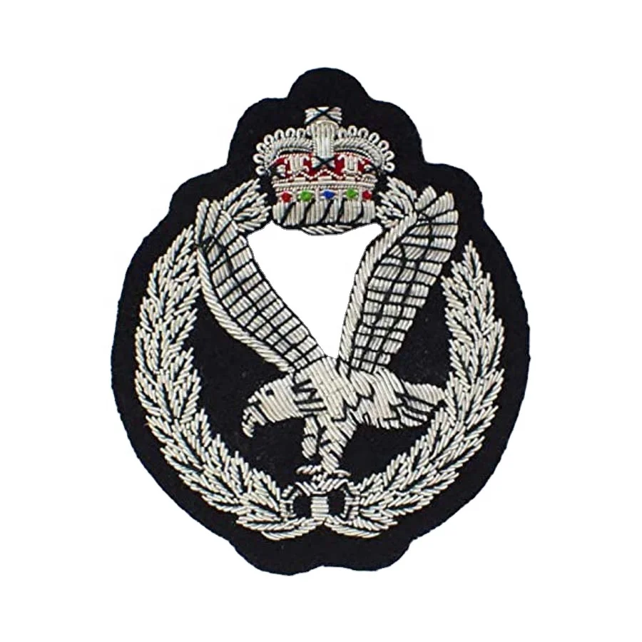 High Quality Custom Badges,Badges For Men,Bullion Thread Coat Badges ...