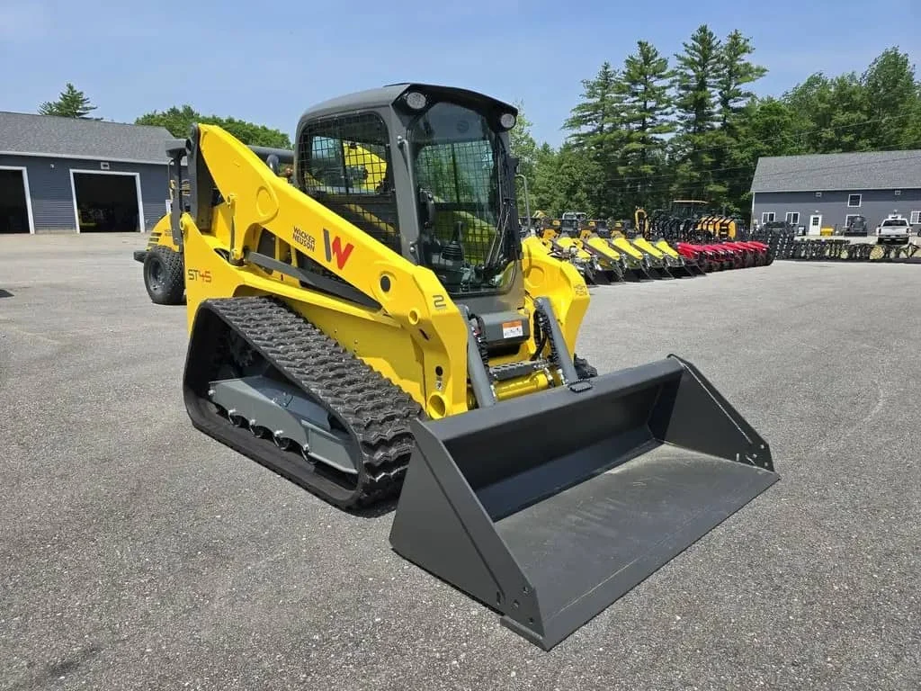 High Lift 100HP Skid Steer Wacker Neuson ST45 Compact Track Loader ...
