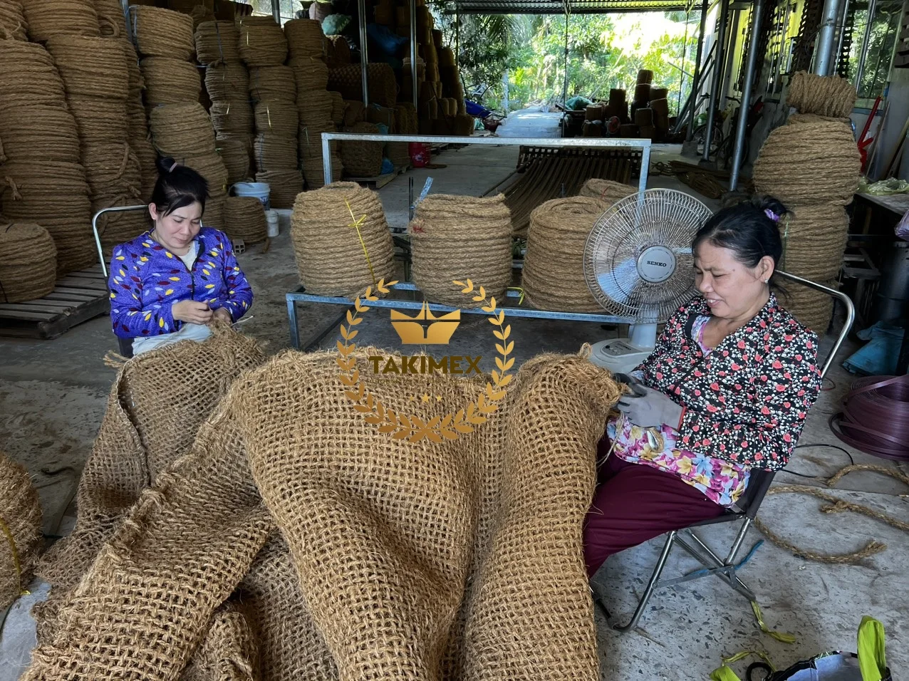 Wholesale Coconut Coir Shade Sail - Natural Brown Shade Sails for ...