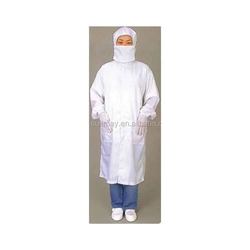 Cleanroom Coat Esd Cleanroom Lab Coat - Buy Cleanroom Coat esd Clothing ...