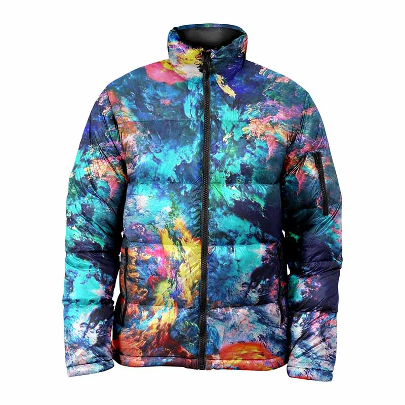 High Quality Custom Sublimation Cool Puffer Jacket Down Jacket For ...