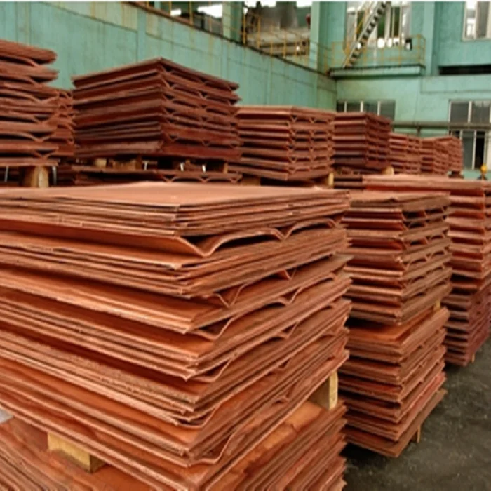 Factory Price Copper Cathodes Plates Sheet/copper Ingot/ Copper Gold ...