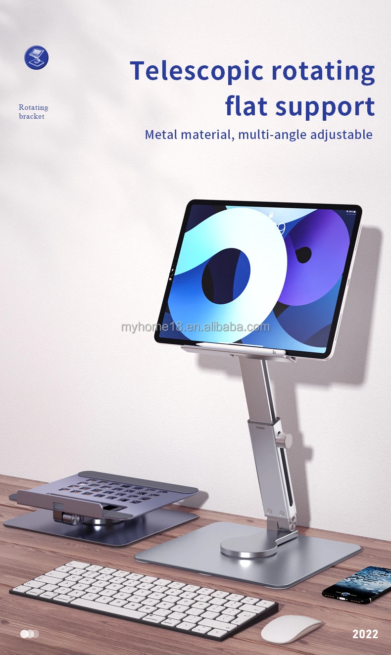 Vertical Ergonomic Notebook Laptop Stand Adjustable Foldable Portable ...