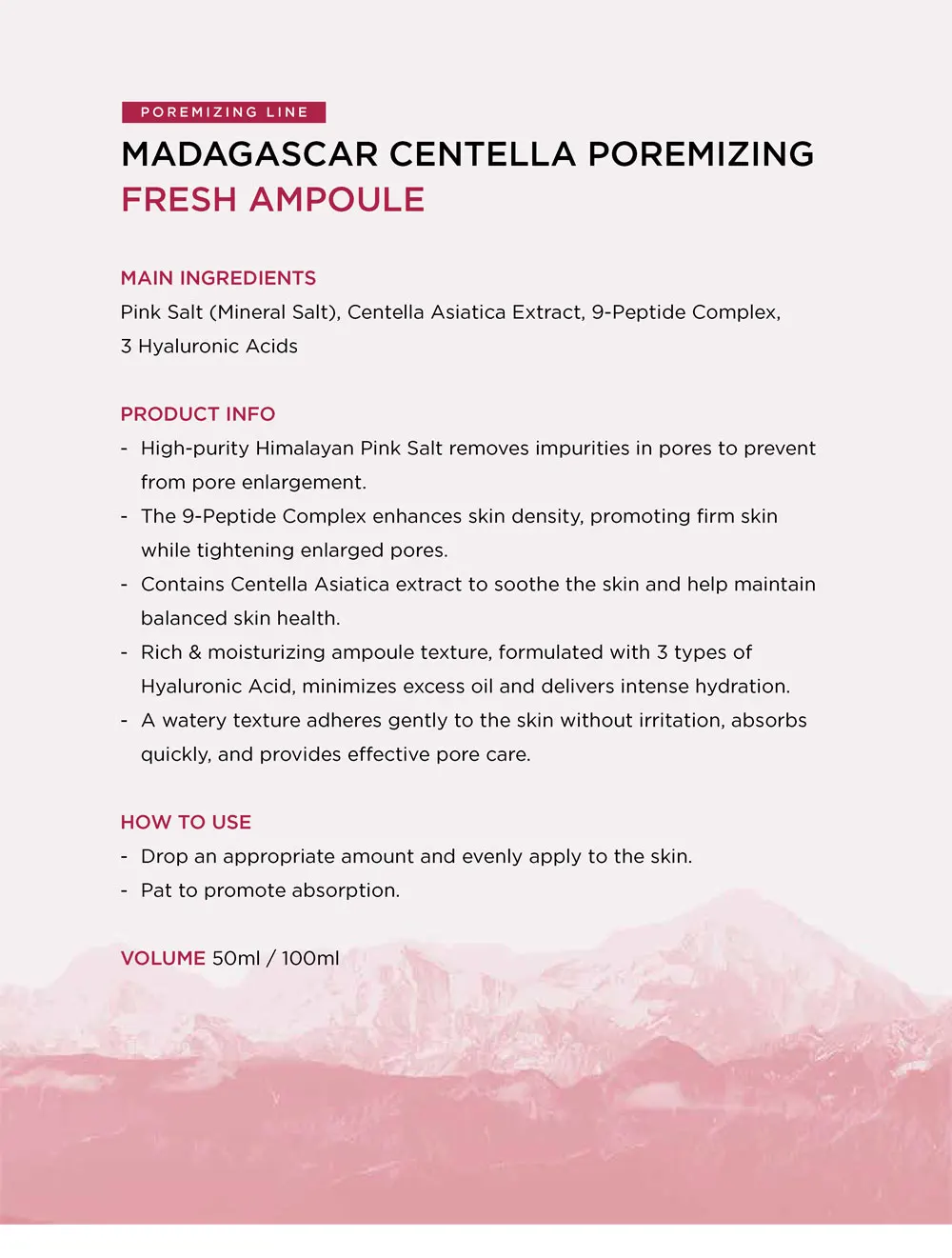 [SKIN1004] Madagascar Centella Poremizing Fresh Ampoule 50ml Pore ...