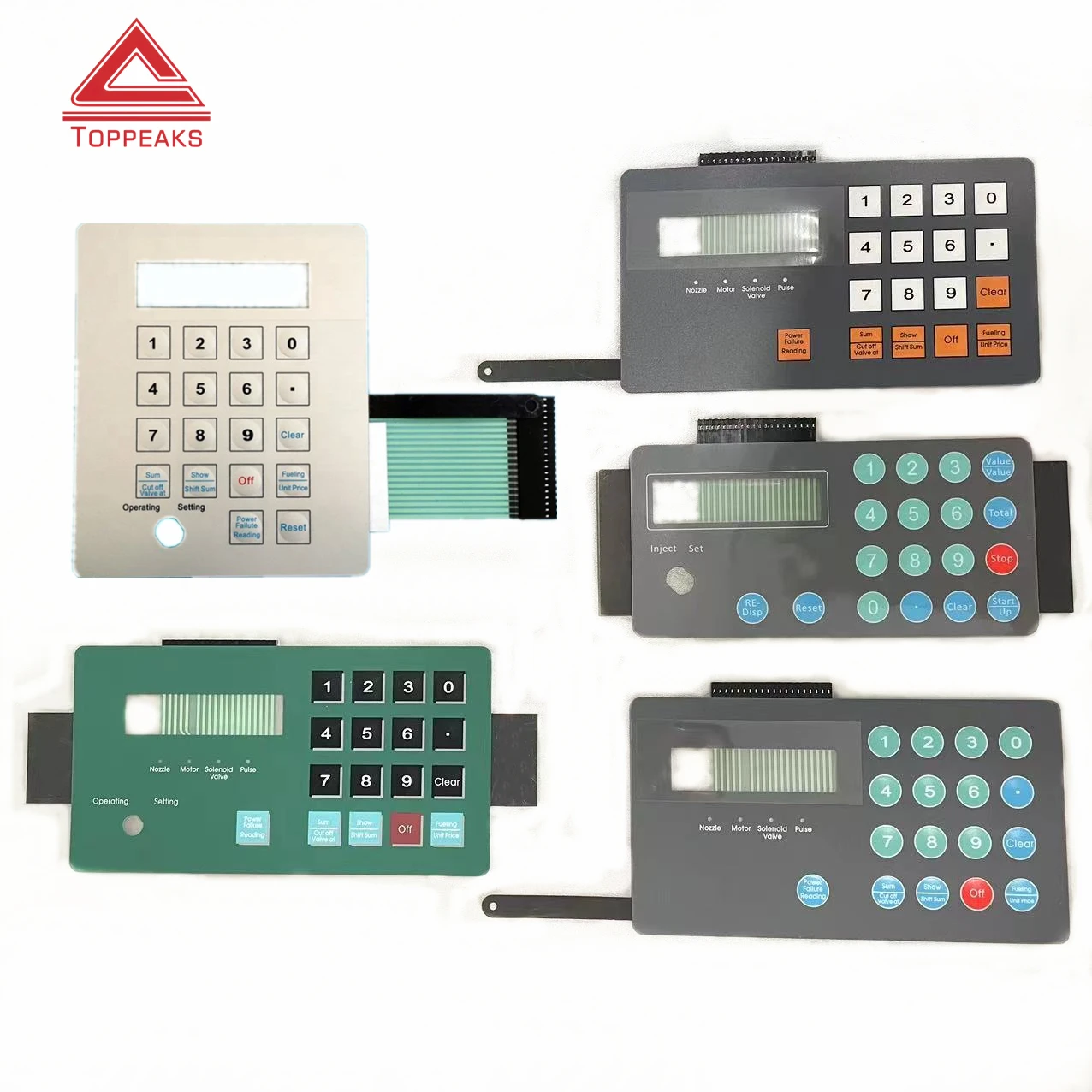 Retailor Preset Programmable Key Pad Fuel Dispenser Keypad - Buy Fuel ...