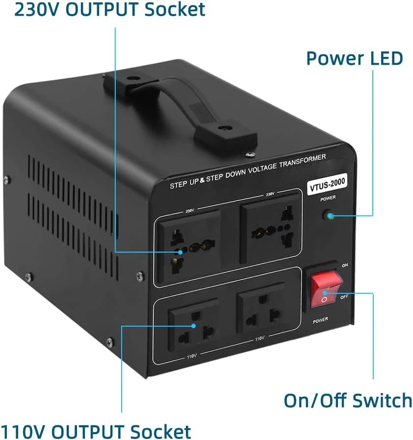 Small Step up Down Automatic 2000w 110v 220v AC Voltage Regulator ...