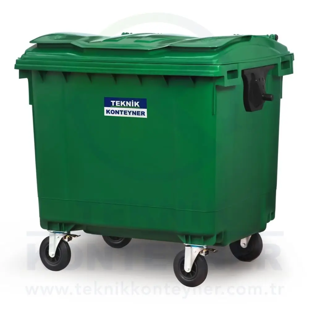 1100 Liter Plastic Waste Container Plastic Garbage Container Waste ...