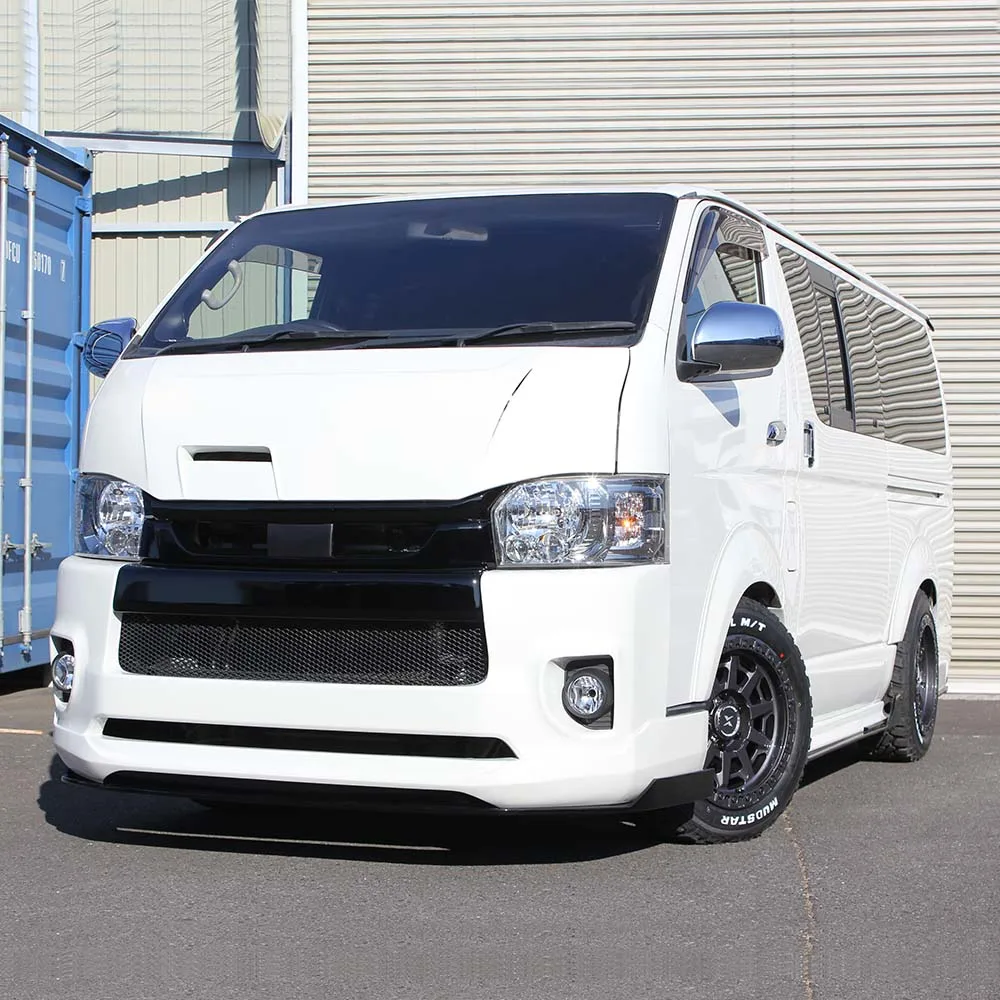 Body kit for Hiace models Type 1-3 Front lip for wide bumper only ...