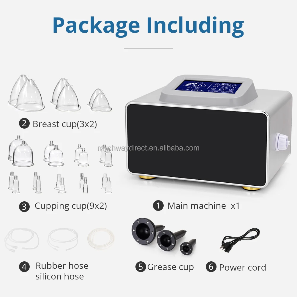 Women Breast Massager Therapy Lifting Body Butt Vacuum Machine Bbl Cavitation Butt Enhancement ...